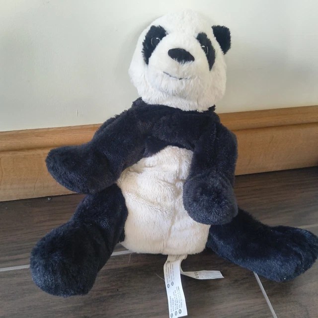 IKEA KRAMIG PANDA Soft Toy 12" Plush Teddy Bear Cuddly Comforter ...