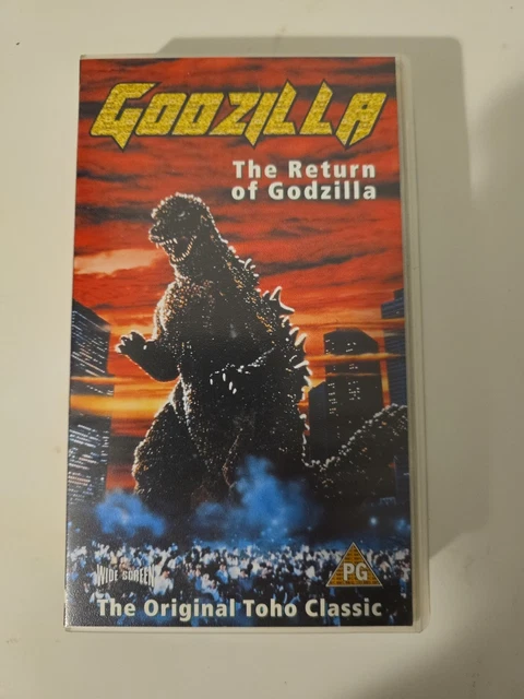 THE RETURN OF Godzilla VHS Video Tape Carlton Wide Screen Toho £15.54 ...