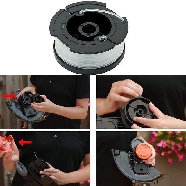 TONDEUSE BOBINE DE Débroussailleuse & Ligne for Black & Decker GL420 GL550 GL570 EUR 6,71 ...