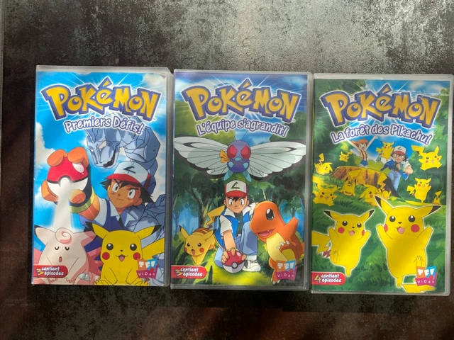 LOT DE 3 cassettes VHS Pokémon, Volumes 2 /4 et 11 EUR 12,00 - PicClick FR