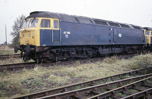 ORIGINAL COLOUR SLIDE of 47148 BR class 47 diesel loco £2.25 - PicClick UK