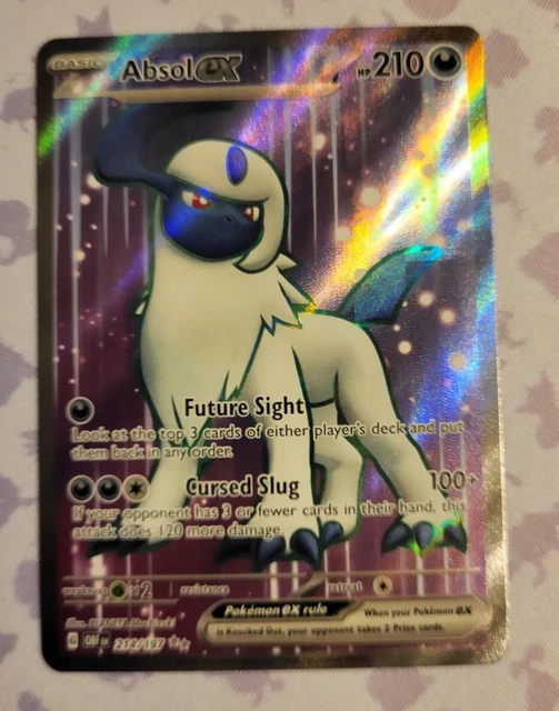 POKÉMON TCG ABSOL ex SV03: Obsidian Flames 214/197 Holo Ultra Rare $5. ...