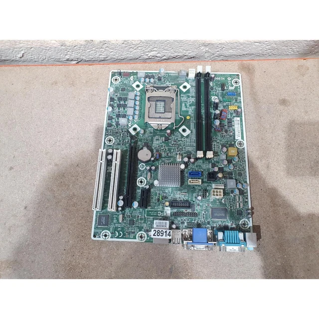 MICRO STAR MS-7782 PC Motherboard SATA RJ-45 LGA1155 for HP Compaq Pro ...