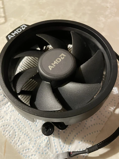 AMD WRAITH STEALTH Socket AM4 Ryzen CPU Heatsink Stock Cooler £3.20 ...