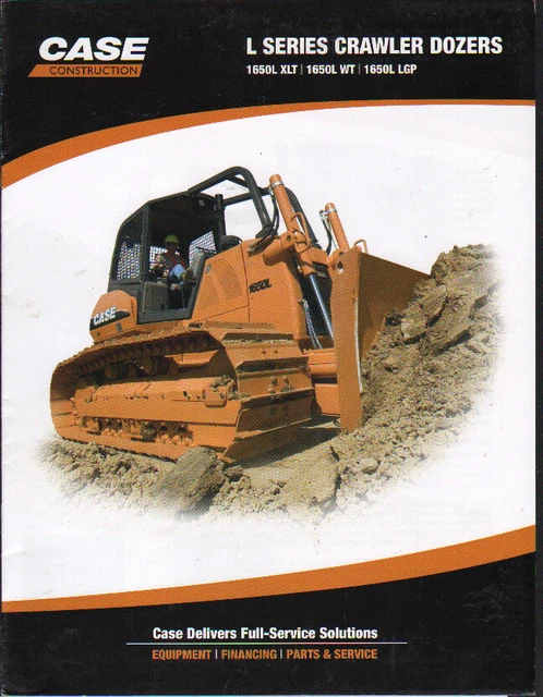CASE &L SERIES& Crawler Tractor Dozer Brochure £5.00 - PicClick UK