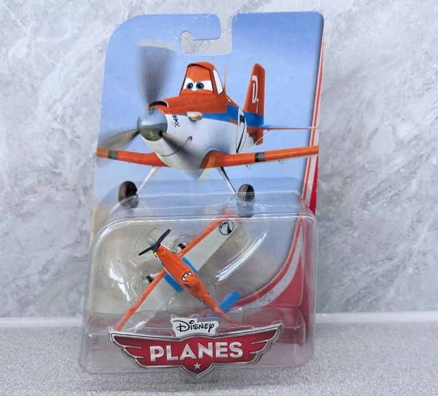 DISNEY PIXAR PLANES Racing Dusty Crophopper Die Cast NEW Orange £27.75 ...