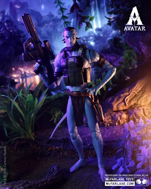 MCFARLANE AVATAR: FIRE and Ash Quaritch (Ash Recom) Gold Label 7in ...