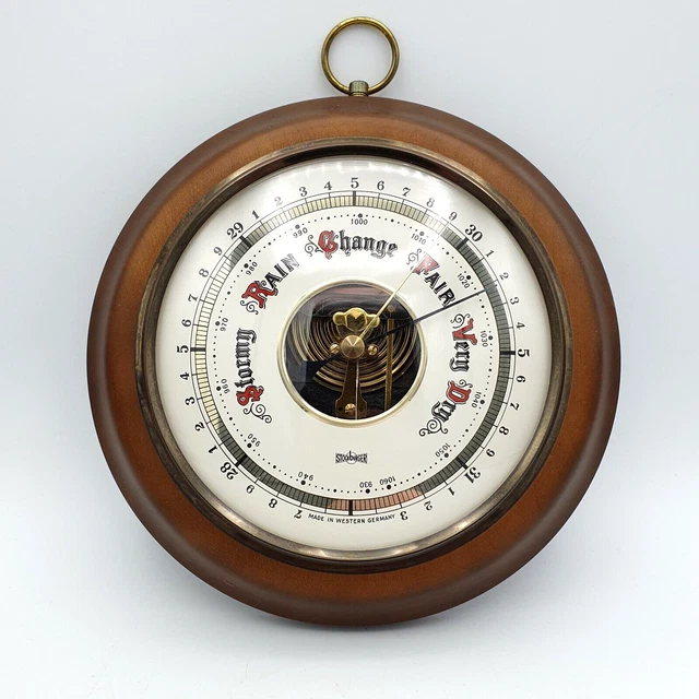RARE VINTAGE STOCKBURGER Barometer - 7" - Made in Western Germany ...