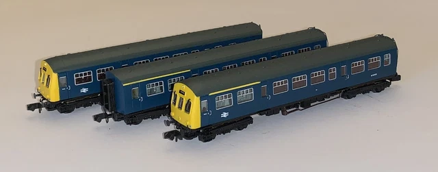 GRAHAM FARISH (371-510) Class 101 3-Car DMU in BR Blue Livery - DCC ...
