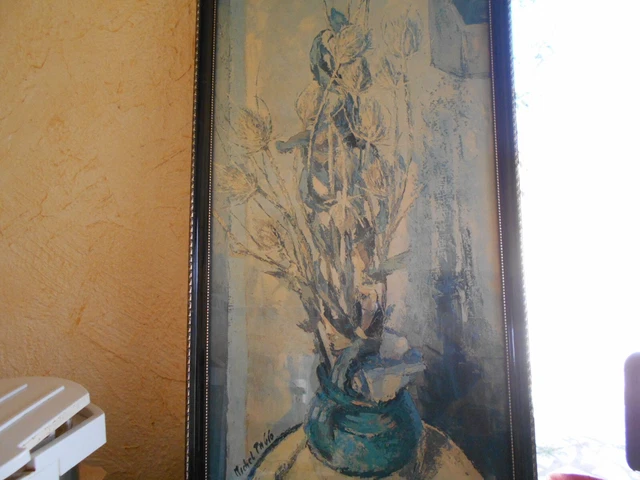 GRAND TABLEAU :REPRODUCTION tirage de Michel Pablo encadré EUR 4,00 ...