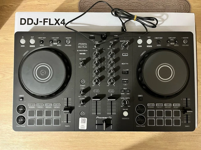 PIONEER DJ DDJ-FLX4 Double Deck Controller - Black £229.52 - PicClick UK