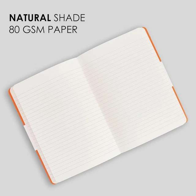 A5 RULED NOTEBOOK | 80 GSM, 192 Pages | 250 GSM Soft Card Cover | A5 ...