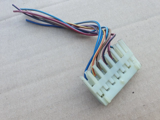 VW GOLF MK2 CE1 speedometer tacho instrument cluster CONNECTOR PLUG ...