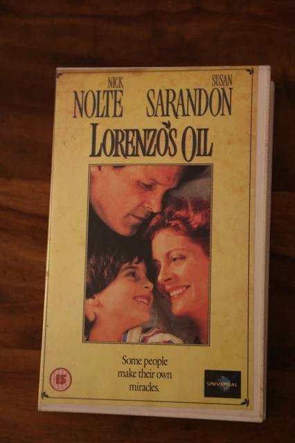 LORENZO’S OIL (VHS, 1995) Nick Nolte, Susan Sarandon £1.00 - PicClick UK