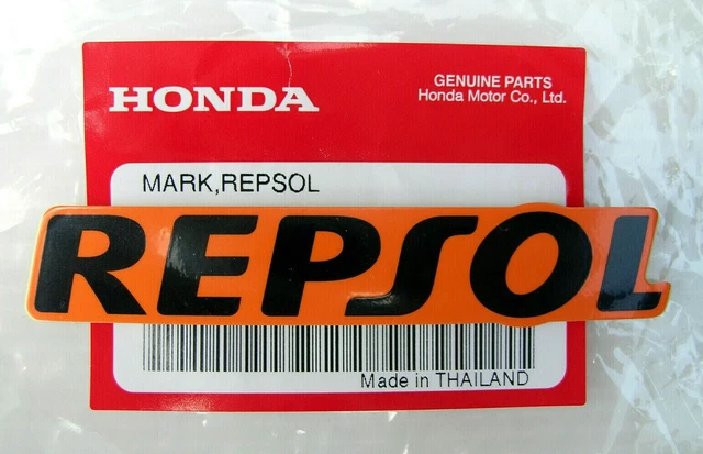 ORIGINAL HONDA REPSOL Schriftzug-Aufkleber-Sticker-9,3cm-Logo-Emblem ...