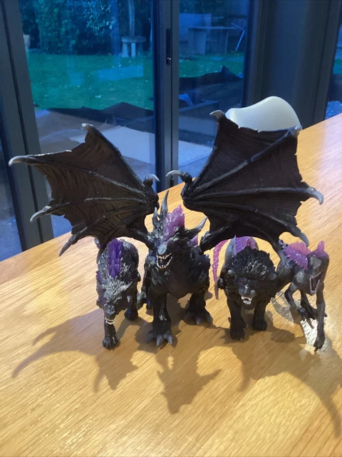 SCHLEICH ELDRADOR CREATURES Beasts Shadow Dragon Lion Wolf Raptor ...
