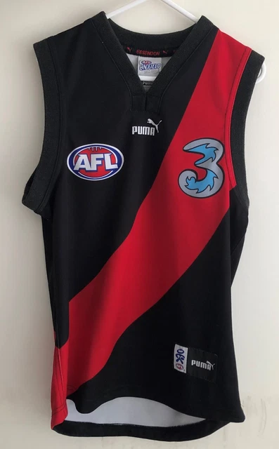 AFL - ESSENDON Football Club - Bombers - Mens Size S Puma Jumper ... AFL - ESSENDON Football Club - Bombers - Mens Size S Puma Jumper ...