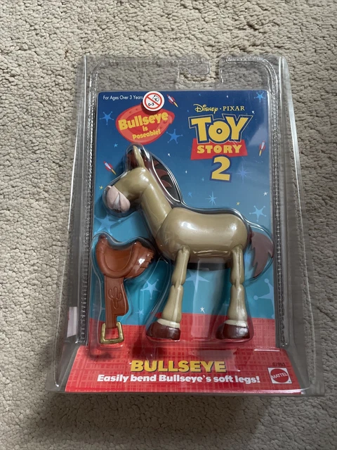 DISNEY PIXAR TOY Story 2 Bullseye Poseable Figure 1999 Mattel - New ...