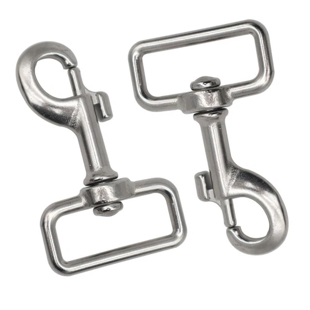 HEAVY DUTY STAINLESS Steel Swivel Eye Bolt Snap Hook Seawater Resistant ...