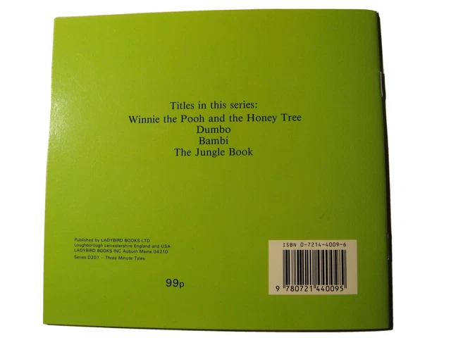 +THE JUNGLE BOOK, Winnie the Pooh and the Honey Tree, Disney, Ladybird+ ...