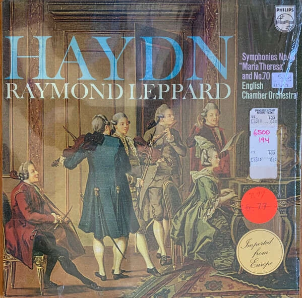 JOSEPH HAYDN , Raymond Leppard , English Chamber Orchestra - £8.66 - PicClick UK