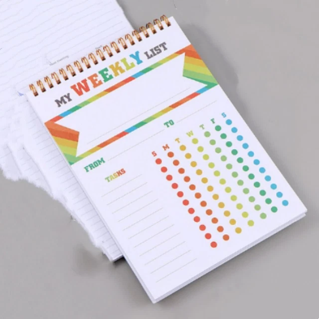 CHORE FILL-IN TASK List Weekly Memo Pads Notes Pads Sticky Note Home ...