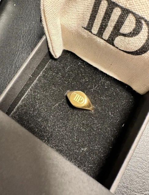 TAYLOR SWIFT THE Tortured Poets Department Size 8 Gold Plated Ring TTPD ...