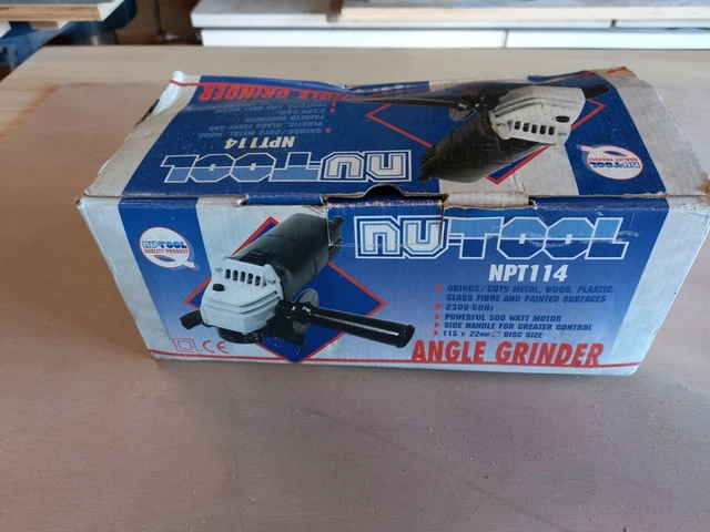 NUTOOL ANGLE GRINDER NPT114 112mm disc 14.00 PicClick UK