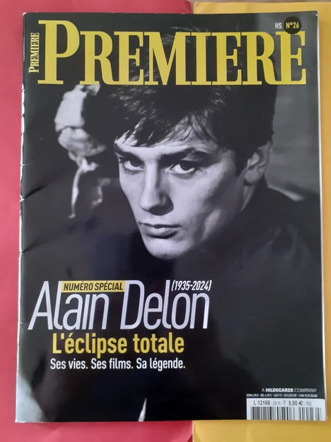 PREMIERE NUMÉRO HOMMAGE ALAIN DELON Hors Serie EUR 19,59 - PicClick FR