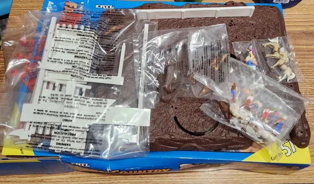 RARE VINTAGE 4459 1994 Ertl Farm Country Ranch Action Rodeo Set New Box ...