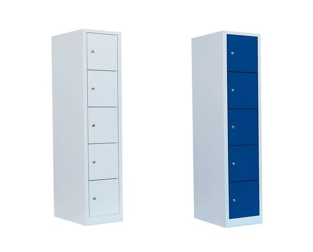 SPIND SCHLIESSFACHSCHRANK/SCHULSPIND MIT 40cm Fachbreite Spind 2 Farben ...