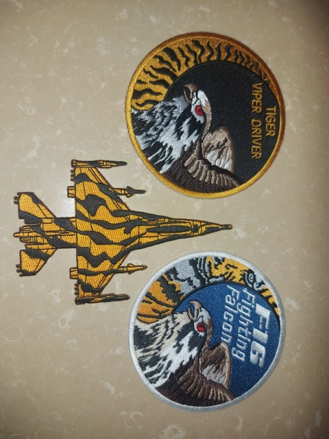 PATCH EJERCITO DEL aire f-16 us air force Nato fighting falcon Usaf ...