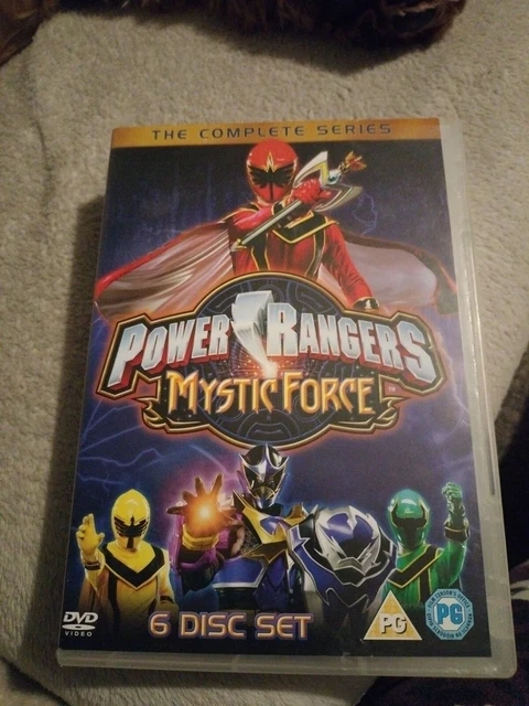 POWER RANGERS MYSTIC Force Dvds 6 Disc Box Set The Complete Series Dvd ...