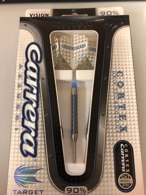 TARGET CARRERA CORTEX CX1 Steel 23 g NEU Darts, 90% Tungsten, orig ...