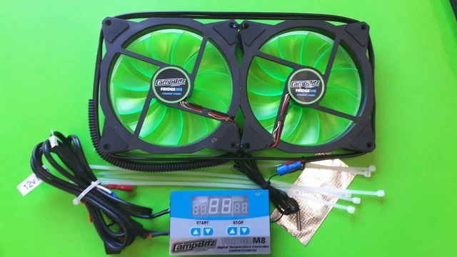 *! CARAVAN FRIDGE Cooling Fan Kit suits up to 95lt Dometic / Thetford ...