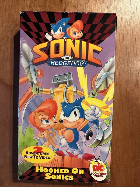 SONIC THE HEDGEHOG: "Hooked on Sonics" VHS (Dic, 1993) $10.00 - PicClick CA