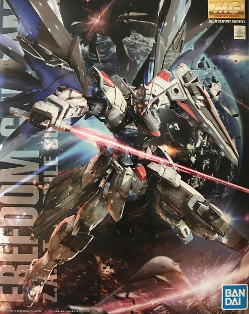 BANDAI FREEDOM GUNDAM Z.A.F.T. MOBILE SUIT ZGMF-X10A 1/100 Master Grade ...