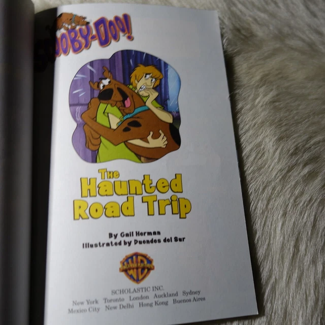 GAIL HERMAN SCOOBY DOO Tv Show Book SCOOBY DOO Haunted Road Trip LEVEL ...