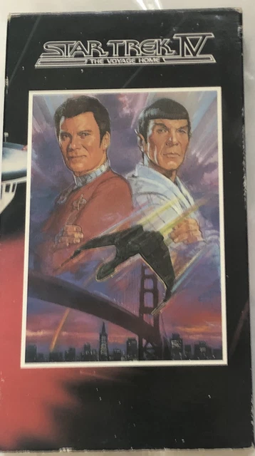 STAR TREK THE Voyage Home Vhs Tape Captain Kirk Spock S2B £5.33 ...