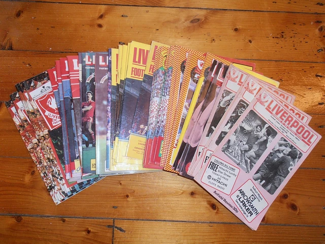 1980'S LIVERPOOL FC HOME FOOTBALL PROGRAMMES - Your choice - FREE ...