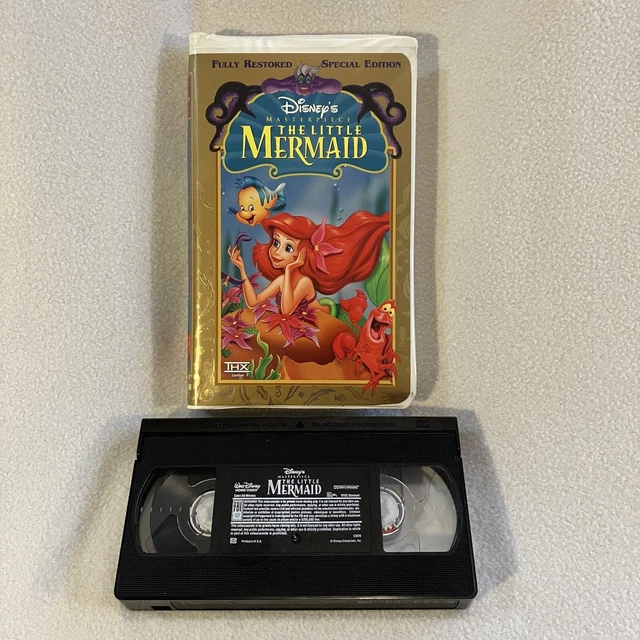 WALT DISNEY’S MASTERPIECE - The Little Mermaid - VHS, 1989, Limited ...