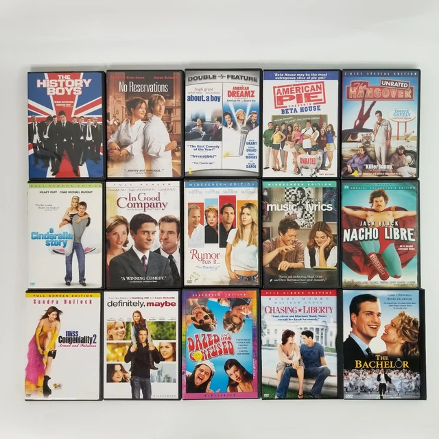 LOT OF 15 Assorted Romance Comedy DVDs in cases. NO DUPLICATES! £8.83 ...