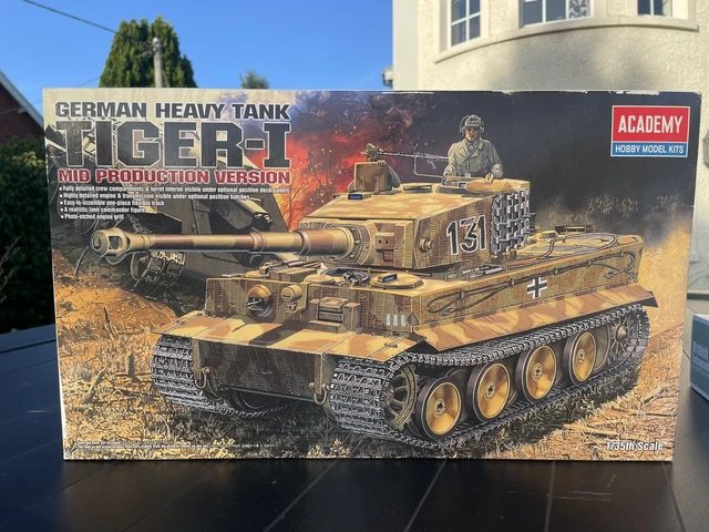 ACADEMY WWII GERMAN Tiger I Mid Production I3265 1/35 New Sealed Box ...