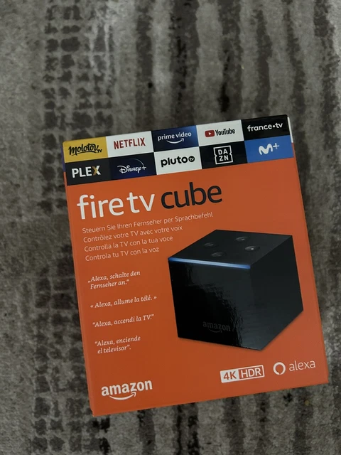 AMAZON FIRE TV Cube (2. Gen) 4K UHD Streaming Media Player £43.18 ...