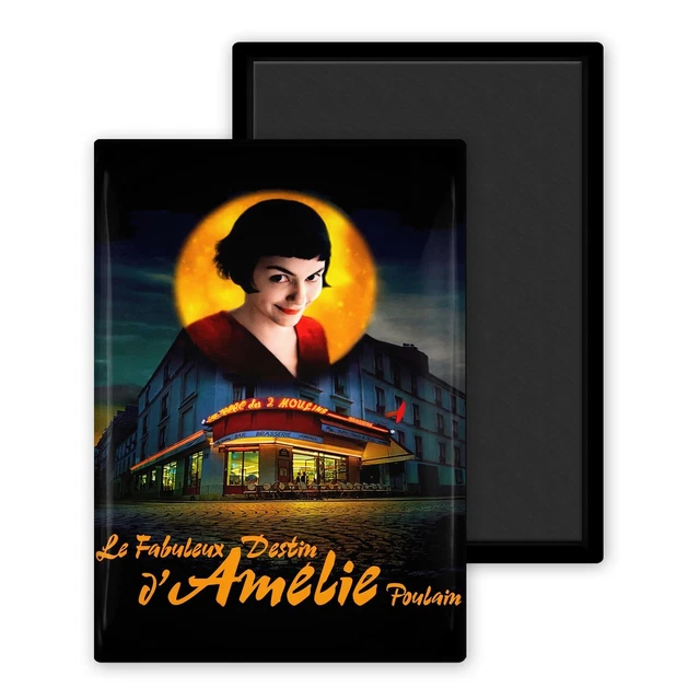LE FABULEUX DESTIN d'Amélie Poulain 2001 v2 Affiche Film-Magnet Frigo ...