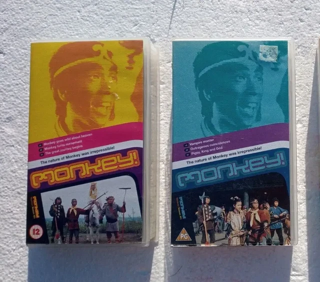 MONKEY TV SERIES VHS x2 | Vol. 1 & 7 episode 2 3 • 19 20 21 video £6.20 ...