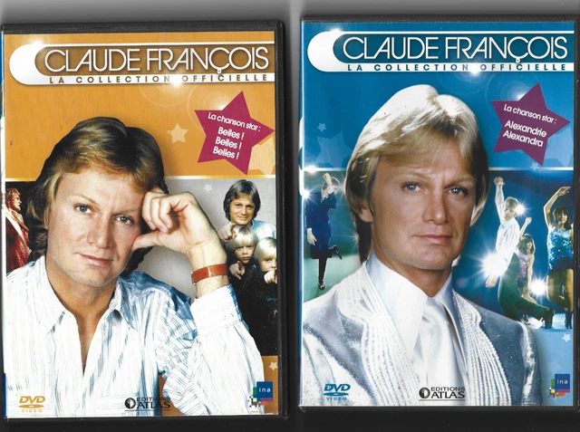 CLAUDE FRANCOIS DVD N ° 1 Et N° 2 La Collection Officielle EUR 5,00 ...