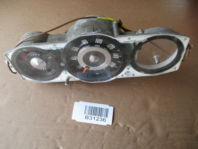 TACHOMETER TACHO SPEEDOMETER 160 Motometer Ford Taunus P3 Badewanne Neu ...
