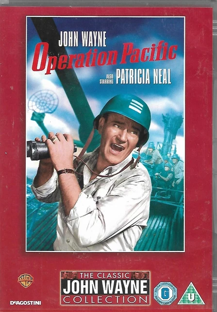 OPERATION PACIFIC DVD John Wayne DeAgostini IMPERFECT BOX free pp after ...