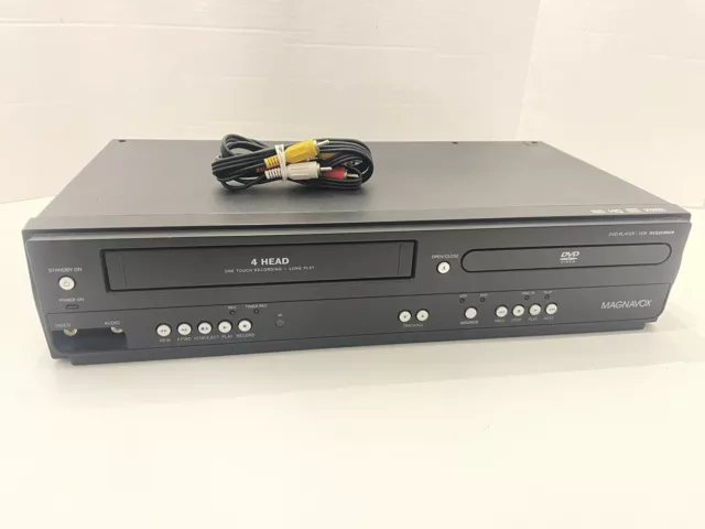 MAGNAVOX DVD VCR VHS Combo Unit Player System DV220MW9 NO REMOTE Tested ...